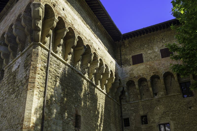 Terra Del Sole, Forli Province: Medieval Castle Stock Image - Image of ...