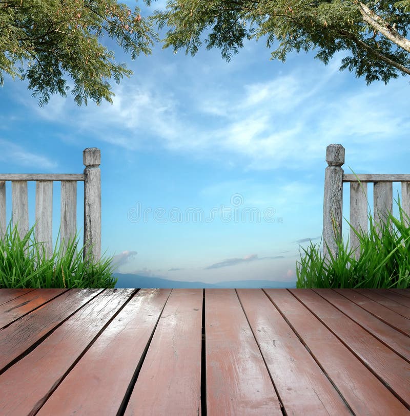 Terrace stock photo. Image of colour, clear, blue, beautiful - 18060972