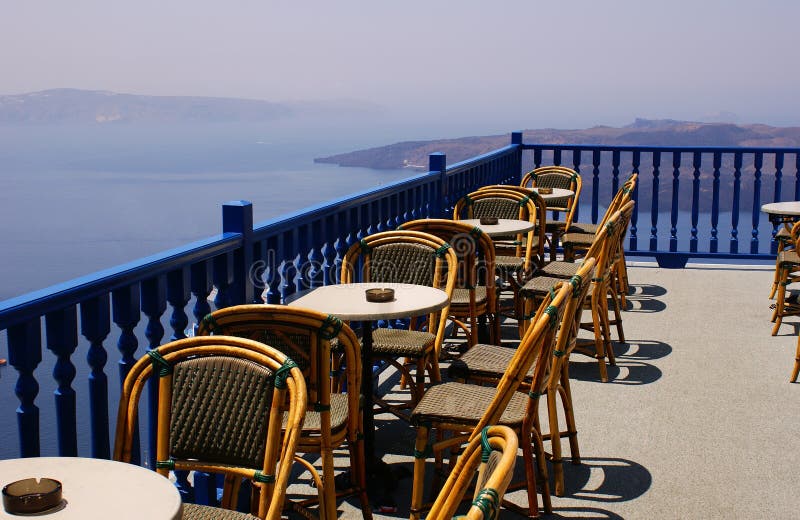 Restaurant terrace stock photo. Image of city, cafe, lamps - 11280868