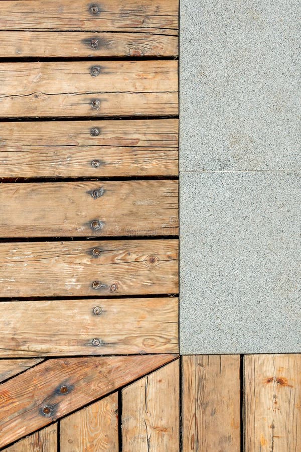 Terrace Board. Territory Near the Pool. Terrace. Pool.Texture Stock ...