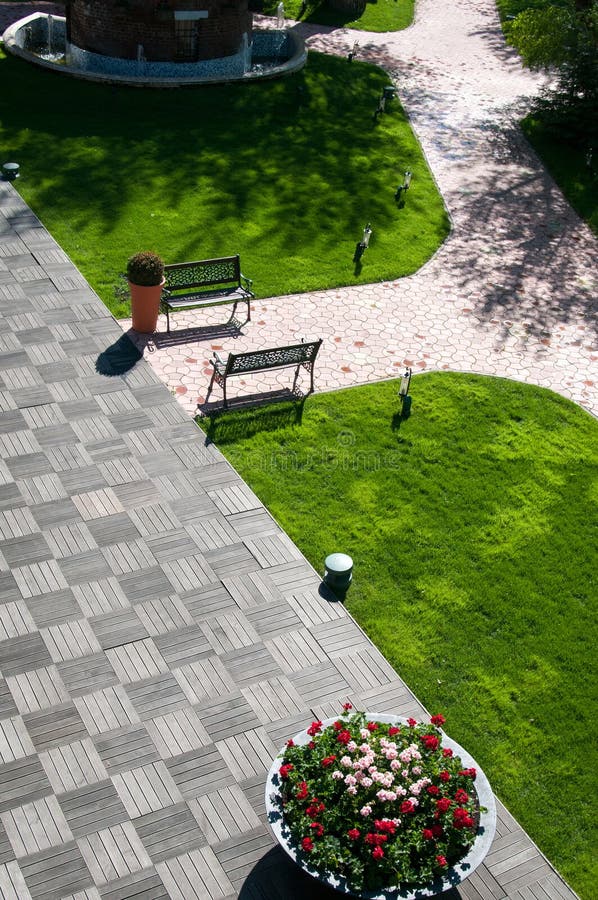 Terrace design stock image. Image of design, trendy, facade - 53296563