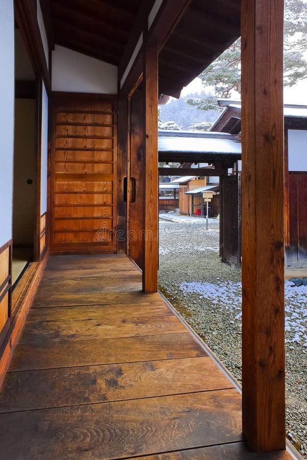 Terrace of a Japanese House Stock Photo - Image of house, garden: 24833358