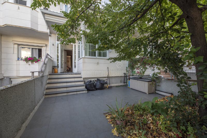 Terrace Materials. stock photo. Image of destination - 340402508