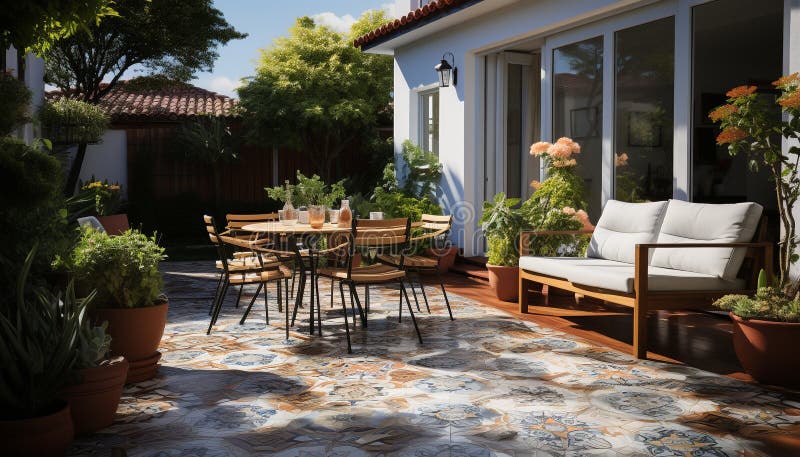 Terrace with a View of the Sea Terrace with a View Terrace in the ...