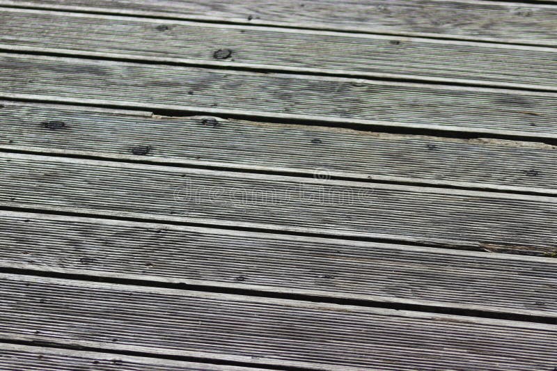 Terrace Wooden Platform. a Wooden Platform in the Park Stock Image ...