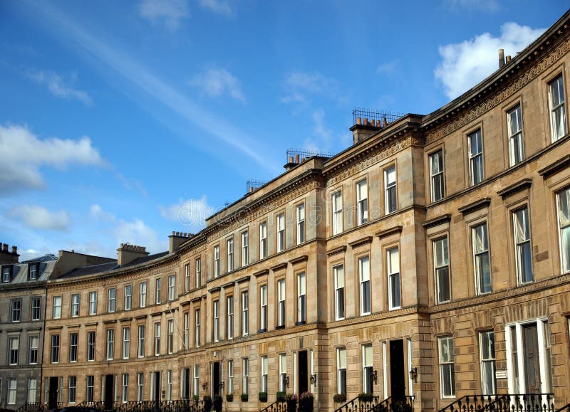 Terraced Houses stock photo. Image of architectural, affordable - 21225894
