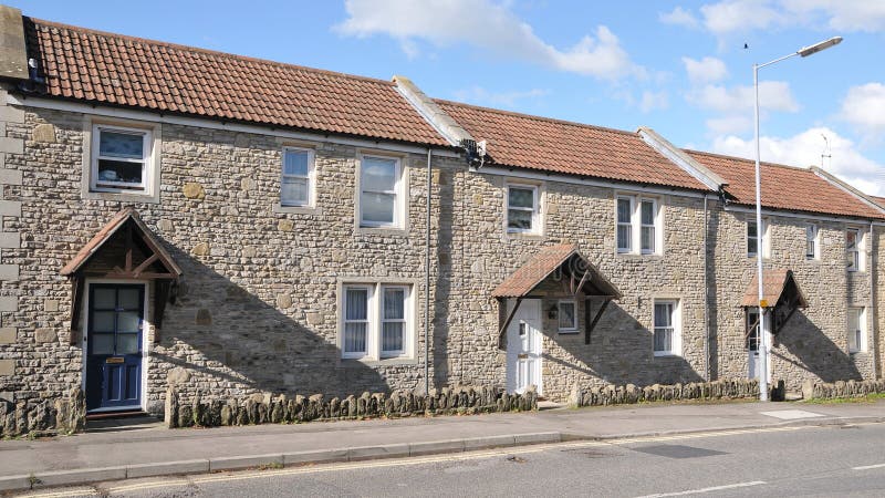 Terraced Houses stock photo. Image of architectural, affordable - 21225894