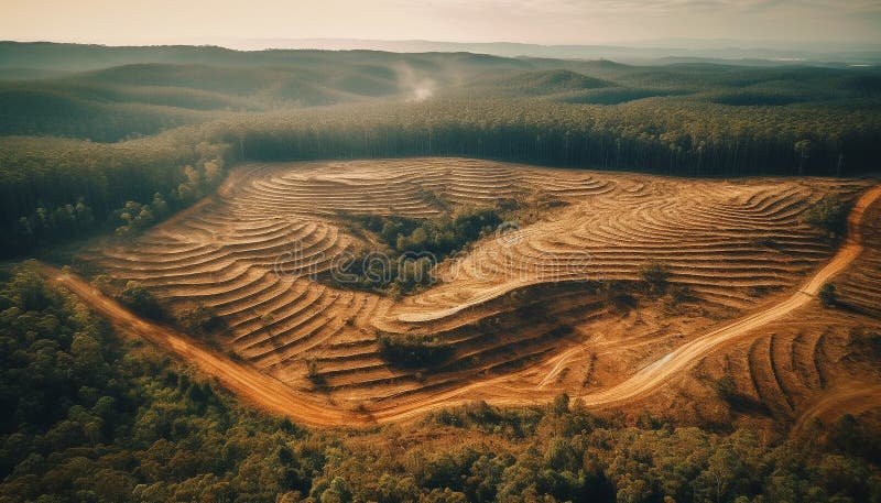 Terraced Rice Paddies Curve through Sa Pa Landscape Generated by AI ...