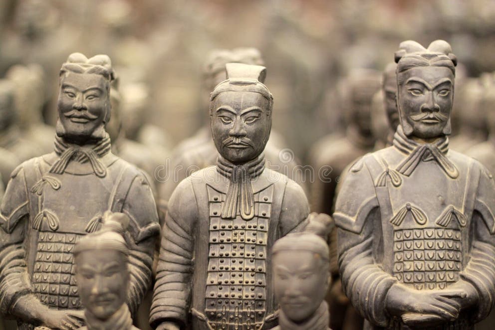 Terracotta army editorial stock photo. Image of antique - 14023473