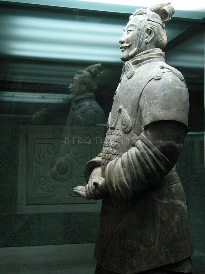 Terracotta Warrior, Chinese Warrior, Xian Dynasty Stock Image - Image ...