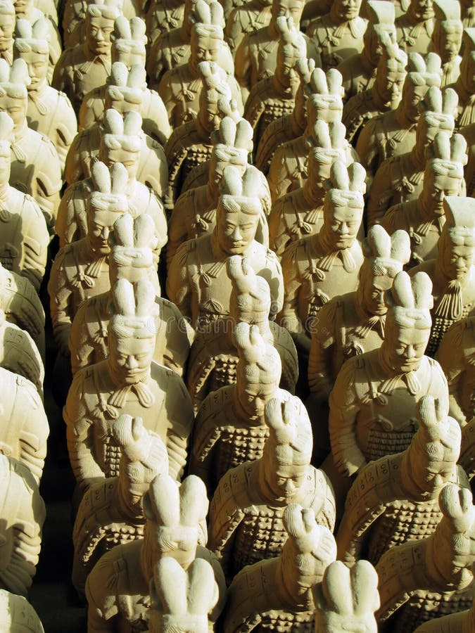 Terracotta Army Replica editorial stock image. Image of statues - 4753724