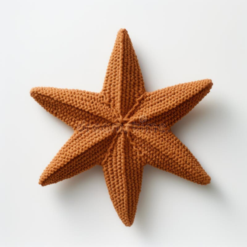 Terracotta Starfish Knitting Pattern for Luxurious Wall Hangings Stock ...