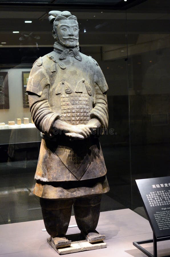 High Rank Generals of Terracotta China Editorial Stock Photo - Image of ...