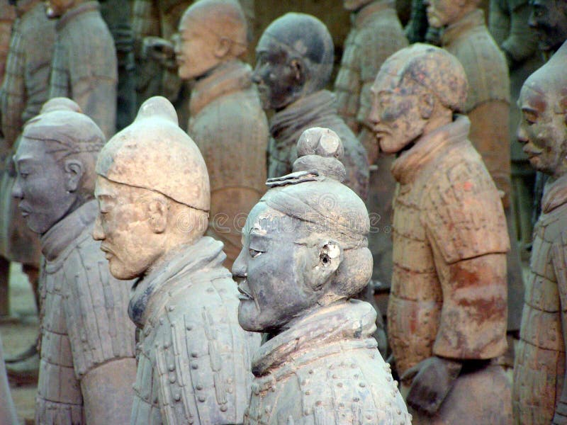 Terracotta Warriors editorial photography. Image of great - 11207937