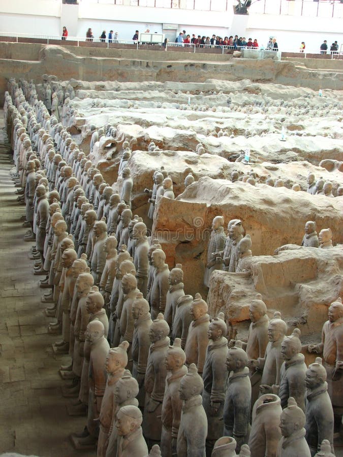 Terracotta Warriors editorial photography. Image of imperial - 26359372