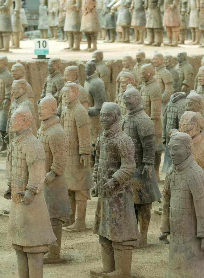 The Terracotta Warriors editorial photo. Image of chinese - 5149491