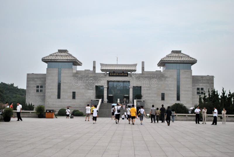 Museum Of Aix, The Tomb Of Teutobochus, Vintage Engraving Stock Vector ...