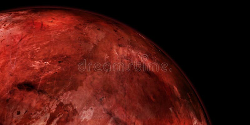 Terraforming Mars Like Planet. Extremely Detailed and Realistic High ...