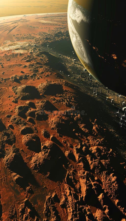 Terraforming Mars a Vision of Greenery, Red Terrain, and Advanced Human ...