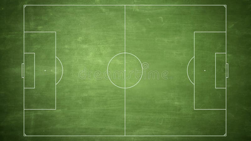 Terrain de football image stock. Image du zones, aérien - 80054455