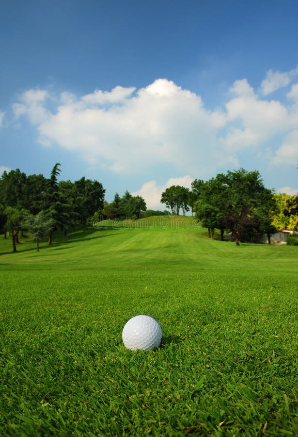 Parcours Ouvert D'un Beau Terrain De Golf Image stock - Image du ...