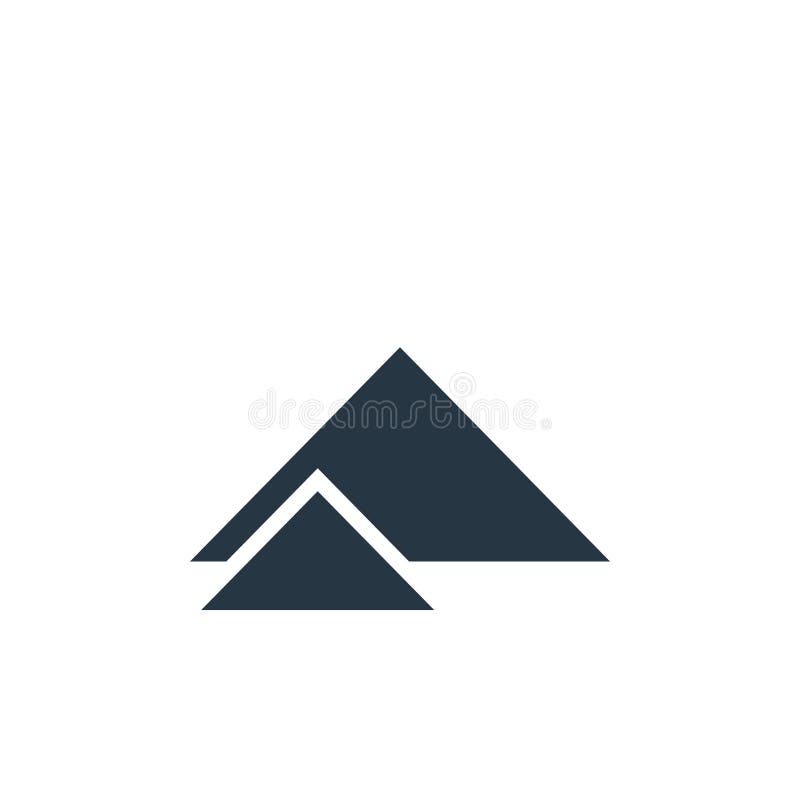 Terrain Icon Vector from Maps and Navigation Concept. Thin Line ...
