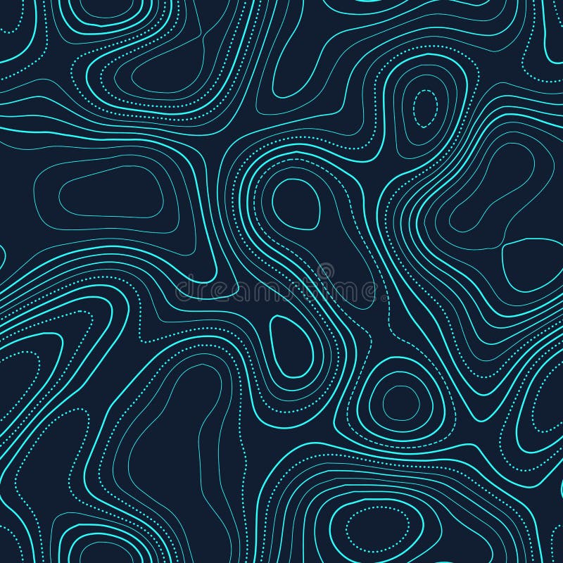 Terrain topography. stock vector. Illustration of glowing - 144452304