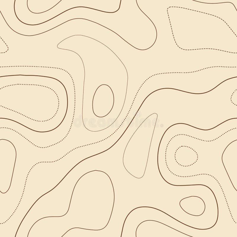 Terrain topography. stock vector. Illustration of outline - 142109152