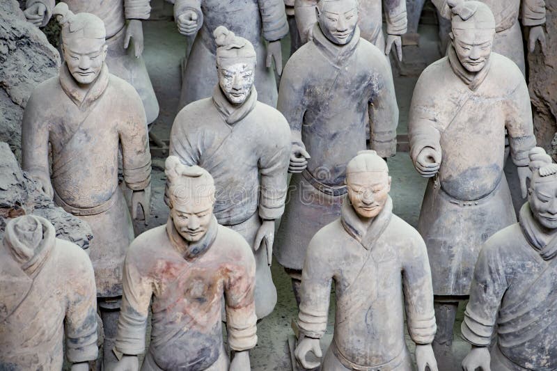 Terrakotta-Krieger, XiAn, China Redaktionelles Foto - Bild von ...