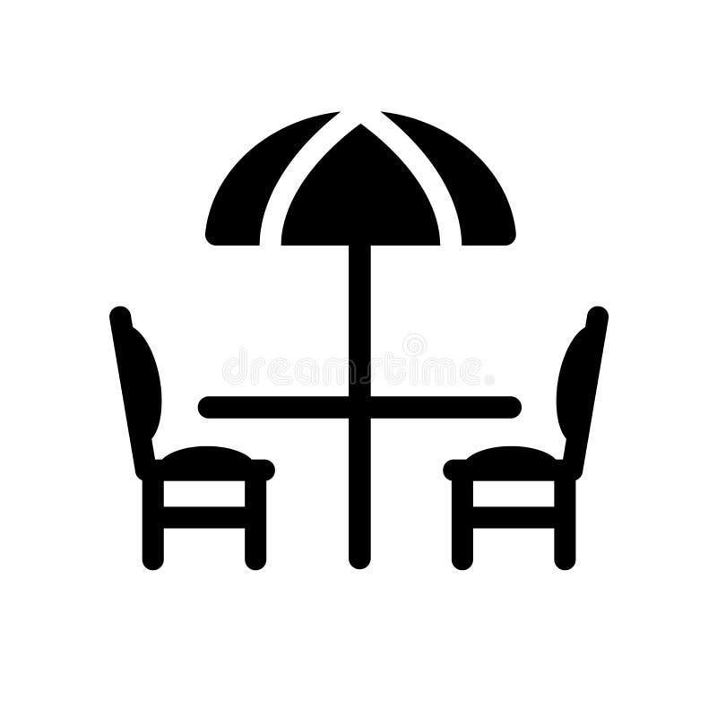 Terraspictogram Op Witte Achtergrond Eenvoudige Elementenillustratie ...