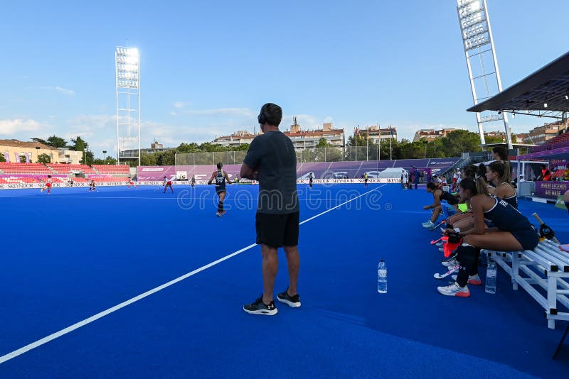 Fernando Ferrara Coach Arg In The Argentina Vs Canada Field Hockey