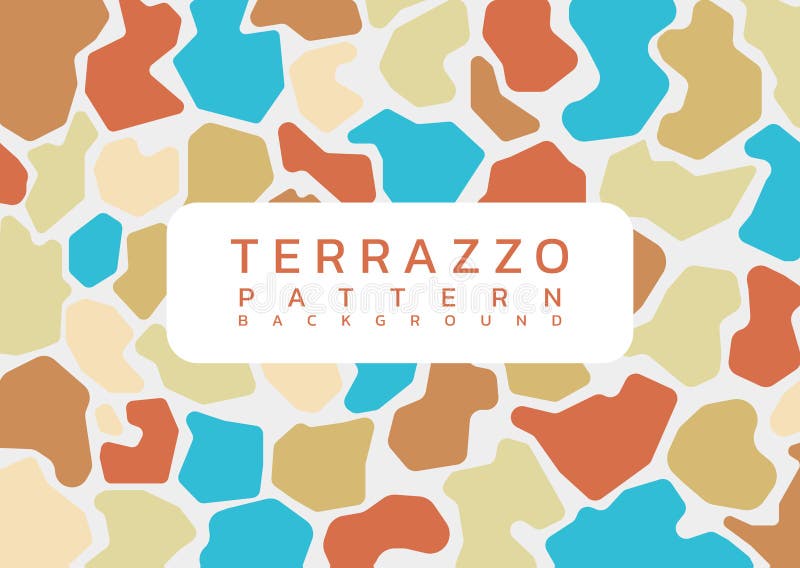 Terrazzo Clean Background Modern Pattern Design Art Concept with Space ...