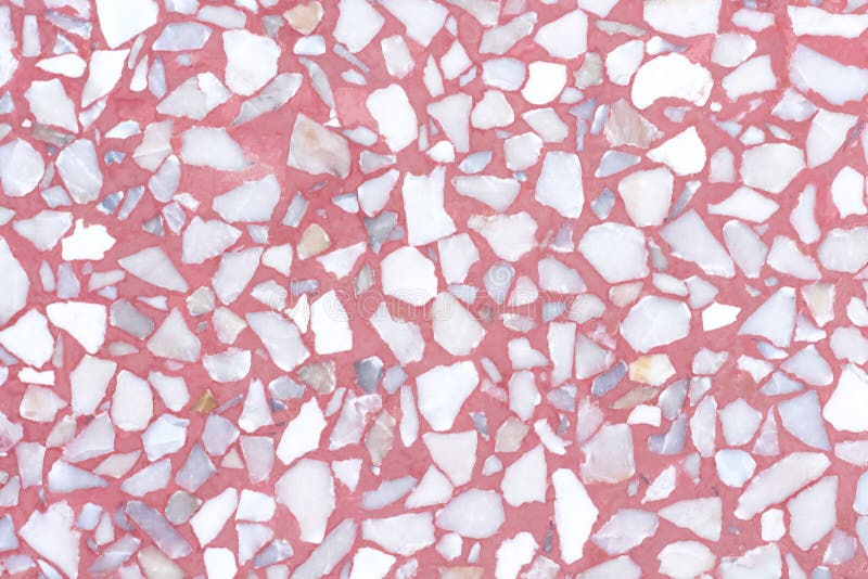 Terrazzo Texture with Big White and Gray Marble in Seamless Patterns ...