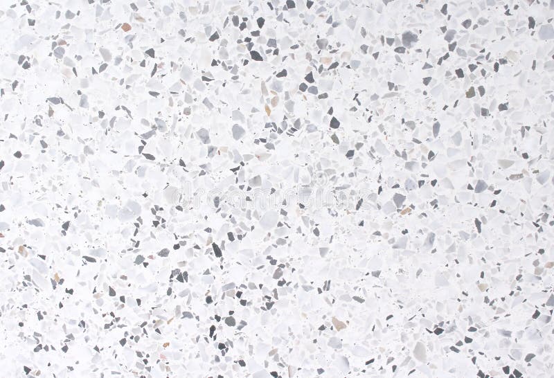 Terrazzo Texture Patterns Old White Abstract Floor Background Stock ...