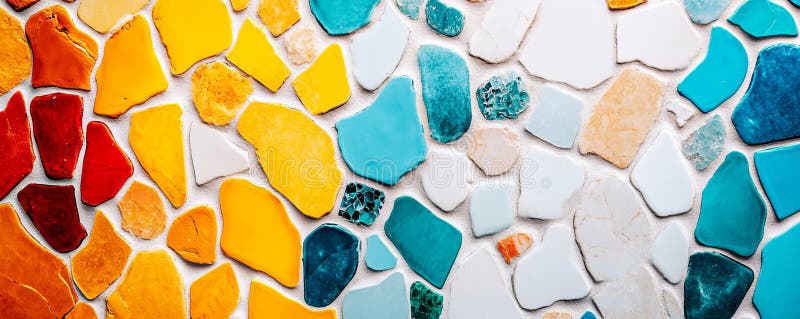 Terrazzo Tiles in Various Colors with a Range of Patterns and Textures ...