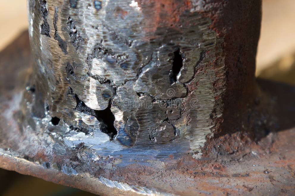 Terrible pipe welding stock photo. Image of iron, rusty - 144498608