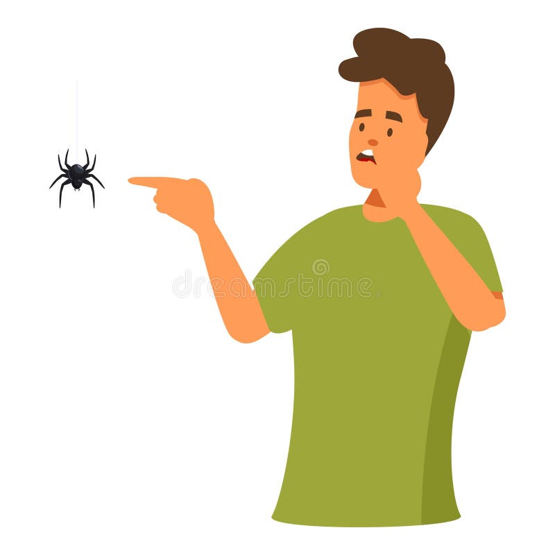 Scared Spider Stock Illustrations – 1,170 Scared Spider Stock ...