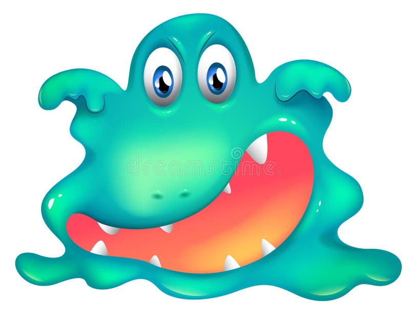 Monster blob stock vector. Illustration of story, nightmare - 23381877