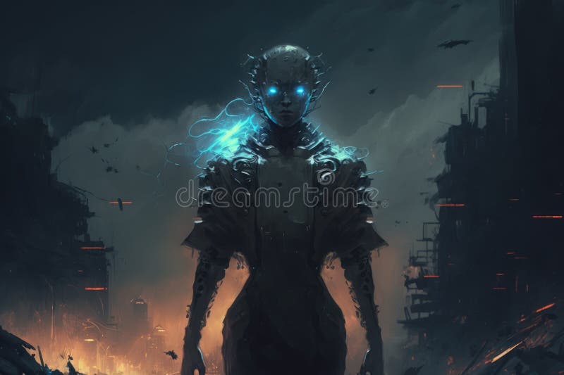 Terrifying Artificial Intelligence, Gaining More Power Digital Art ...