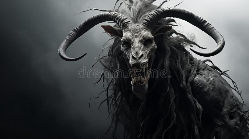 Terrifying Black Goat: a Dark Fantasy Creature with Intriguing Taboo ...