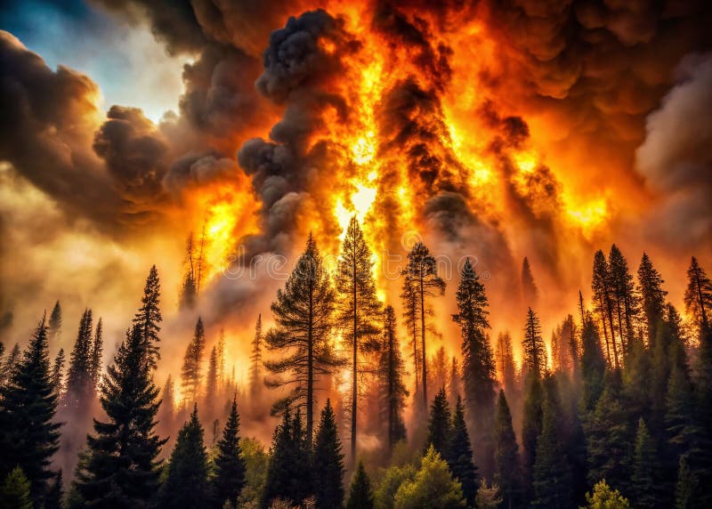 A Terrifying Glimpse of History Ancient Forest Engulfed by a ...