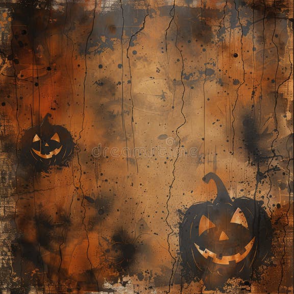 Terrifying Halloween Texture Background Stock Illustration ...