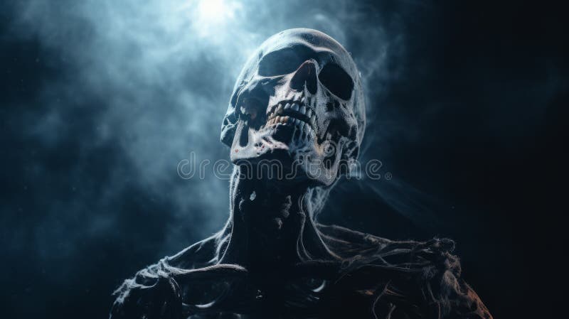 Terrifying Skeleton in Hyper-realistic Vray Tracing: Horrorcore ...