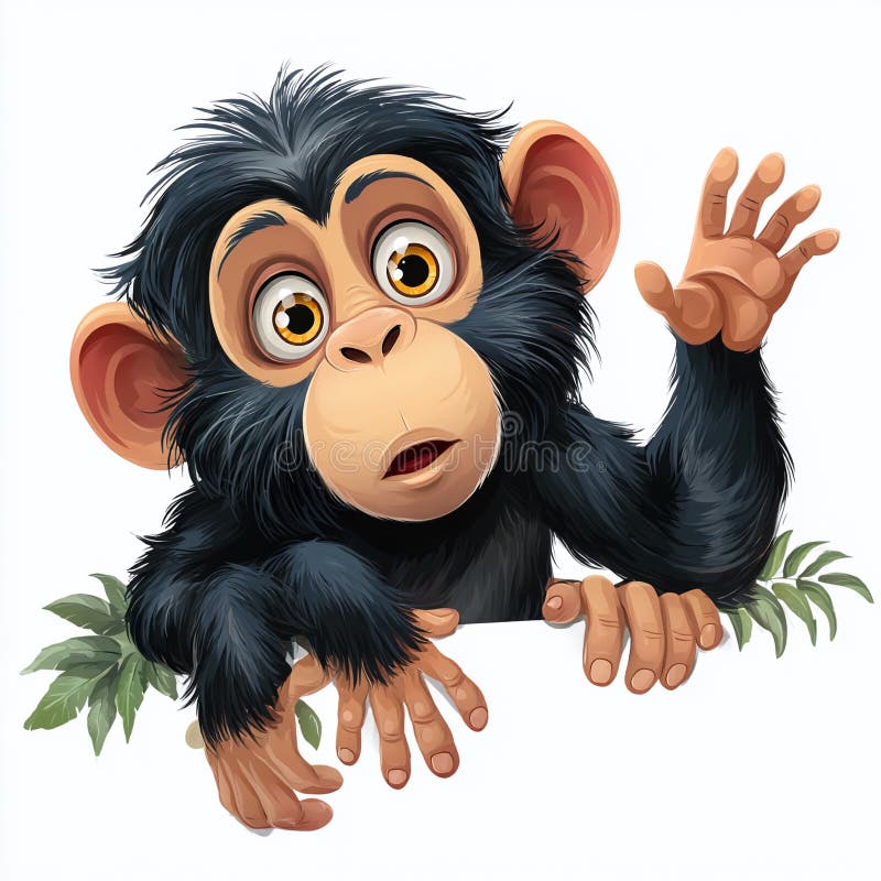 A Terrifyingly Realistic AIGenerated Image of a Scared Chimpanzee ...