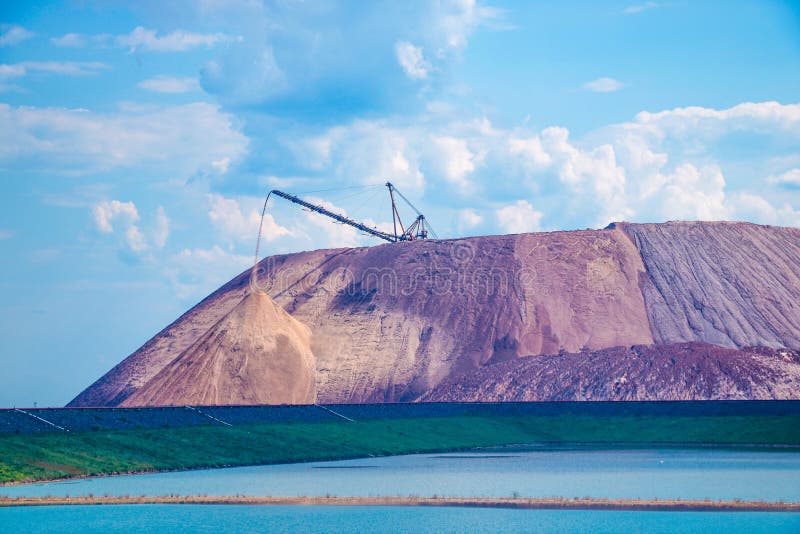 Terrikon - Dump, Artificial Embankment from Waste Rocks. Mining, Waste ...