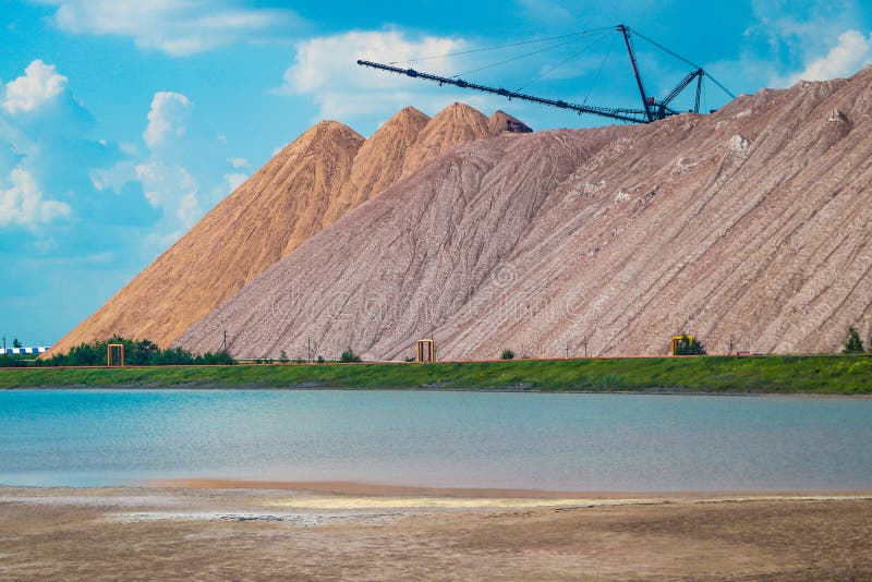 Terrikon - Dump, Artificial Embankment from Waste Rocks. Mining, Waste ...