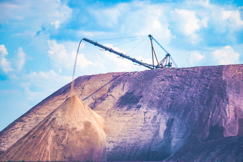Terrikon - Dump, Artificial Embankment from Waste Rocks. Mining, Waste ...