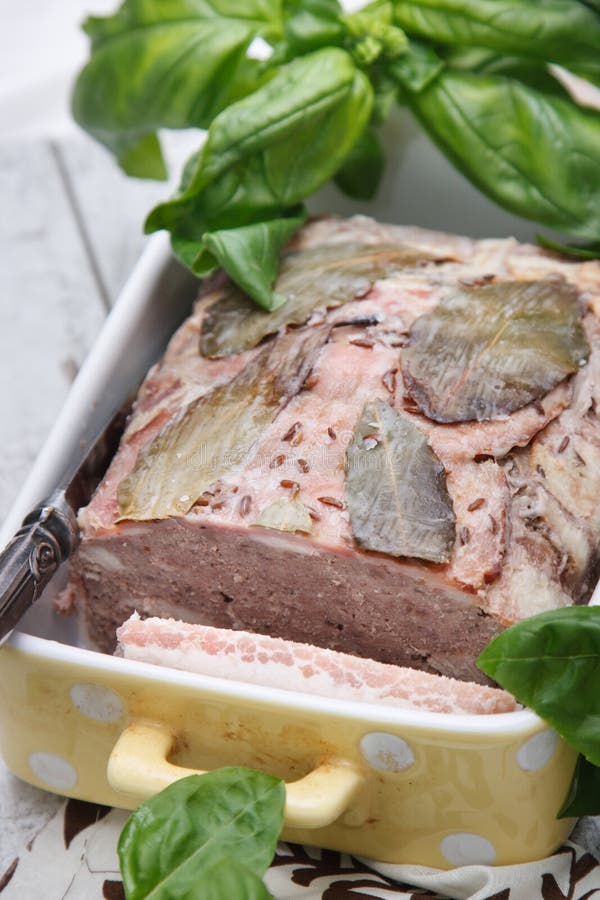Terrine stock image. Image of food, closeup, lunch, cooked - 28099159