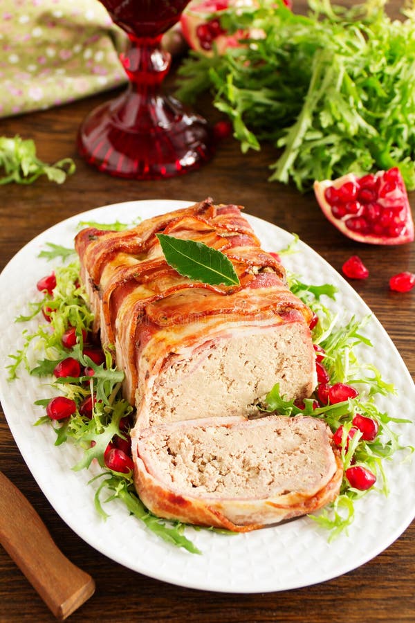 Terrine of meat stock photo. Image of delicious, chicken - 47935452