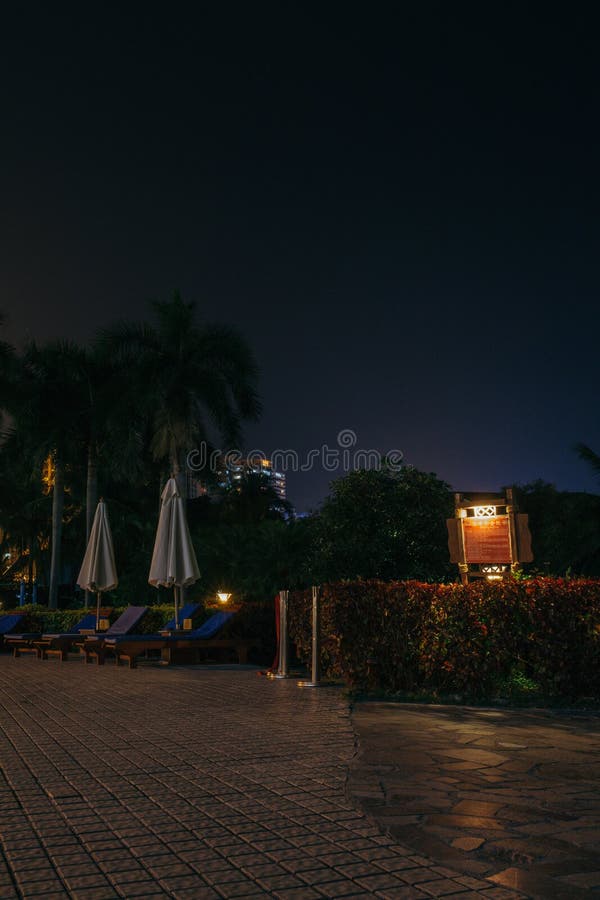 China, Hainan, Sanya - May 14, 2019: Sanya Beauty Crown Hotel. Nine 32 ...